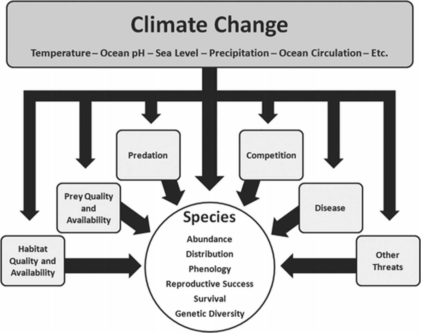 How Climate Change Affects Marine Species, their Environments and the U ...